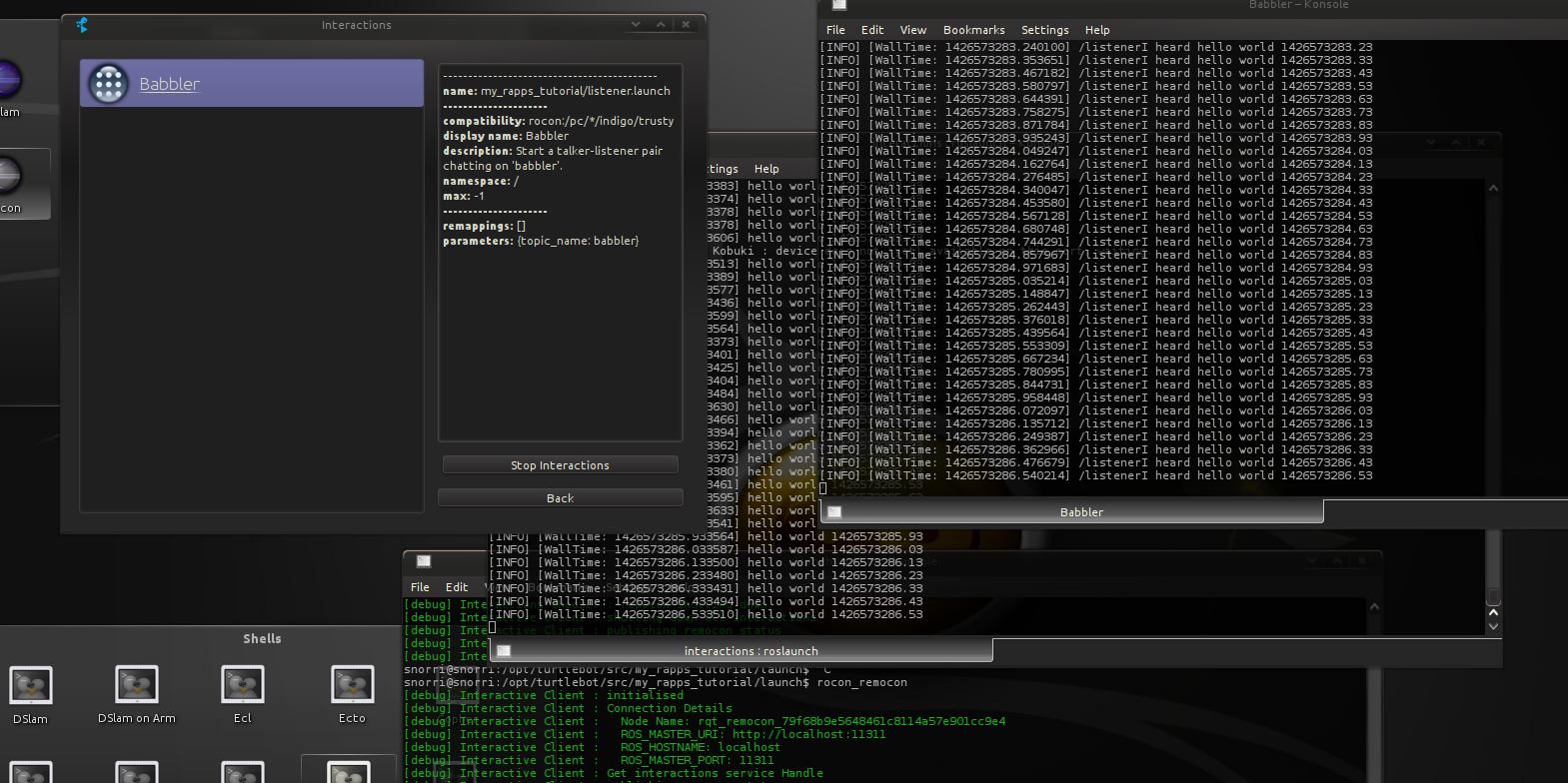 Turtlebottutorialsindigocreate Your First Interaction Ros Wiki